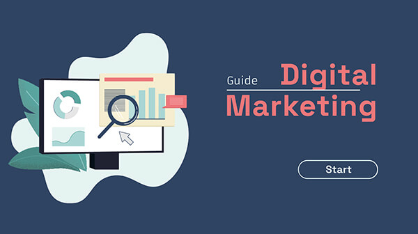 Digitales marketing guide | Vorlagen von Genially